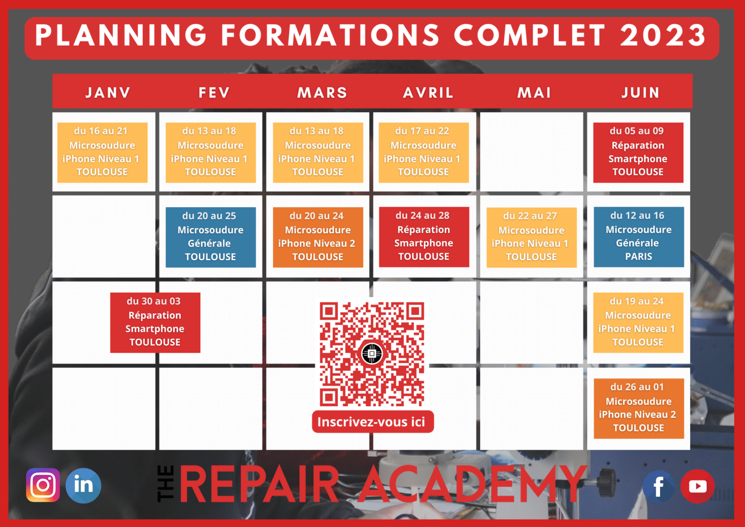 Formation Réparation Smartphone - Formations - The Repair Academy